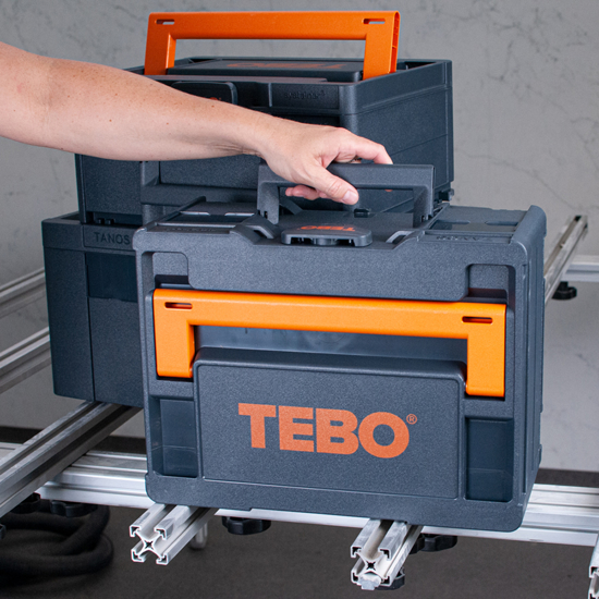 Koffert med T-lock system 275 dybde (T990060) - IBG